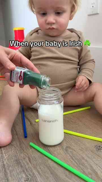 When your baby is pure Irish