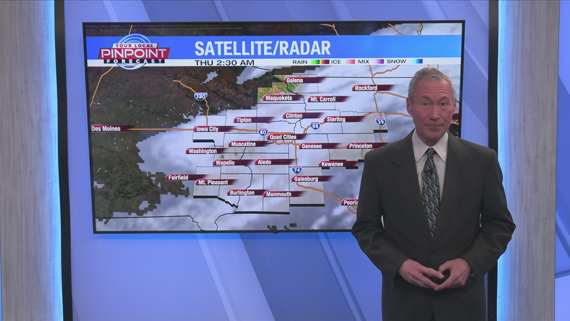 Rapidly changing weather today and tonight