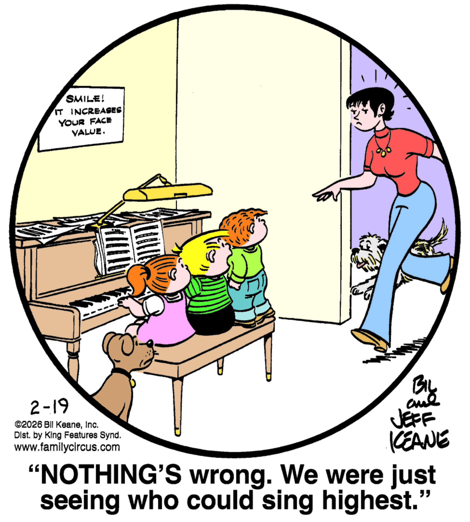 Family Circus by Bil and Jeff Keane