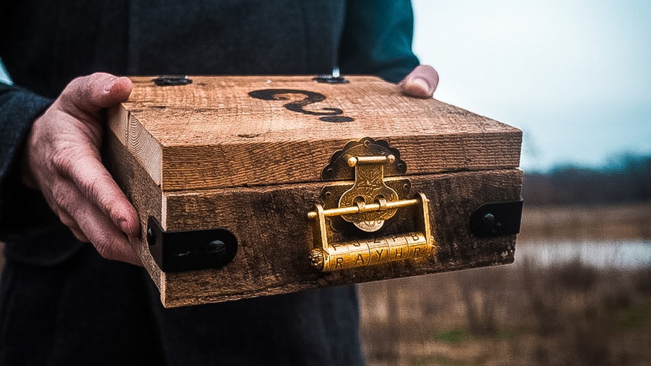Solving the mystery box cryptex puzzle!
