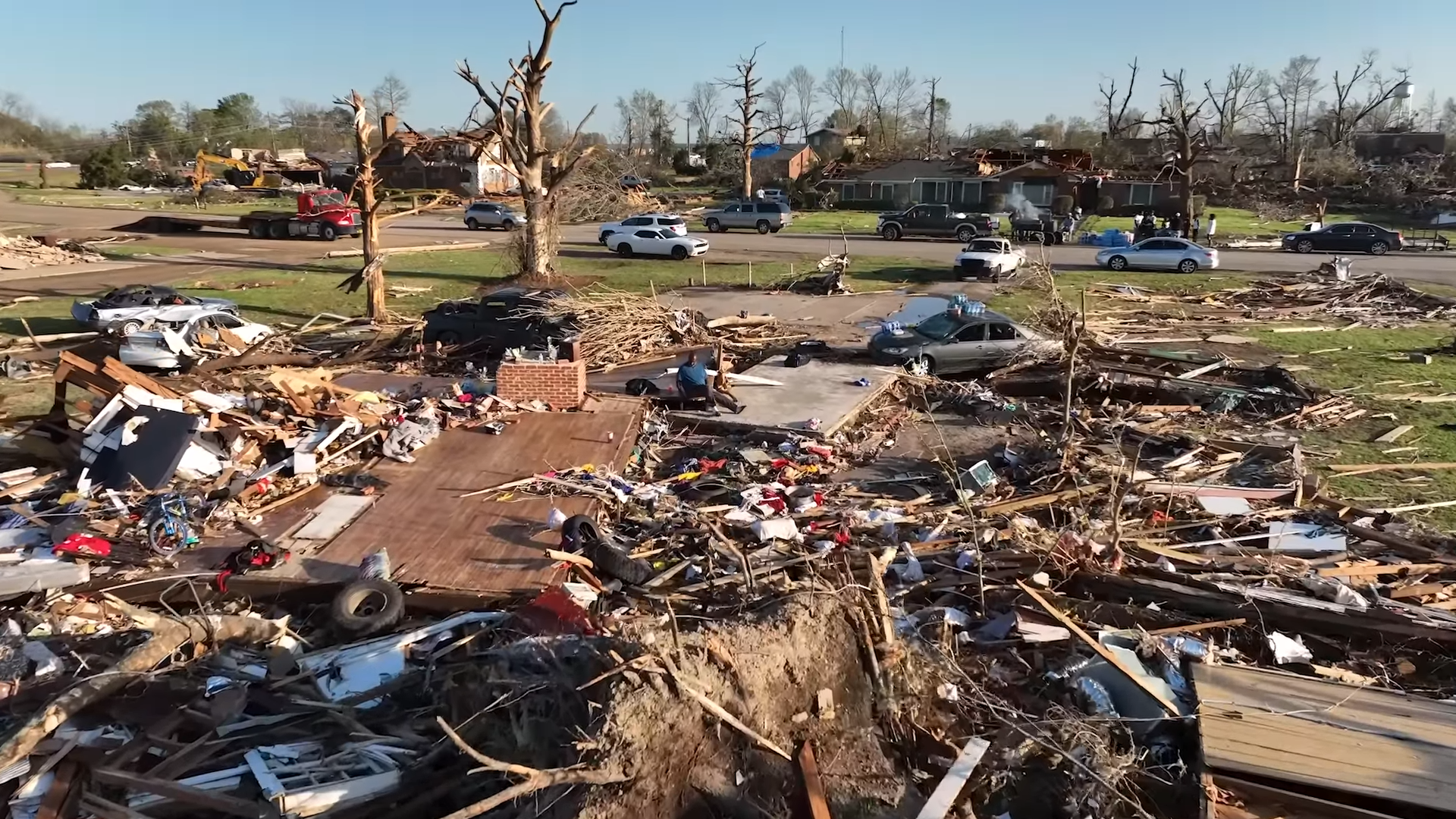 The storm that rips the ground apart – in minutes