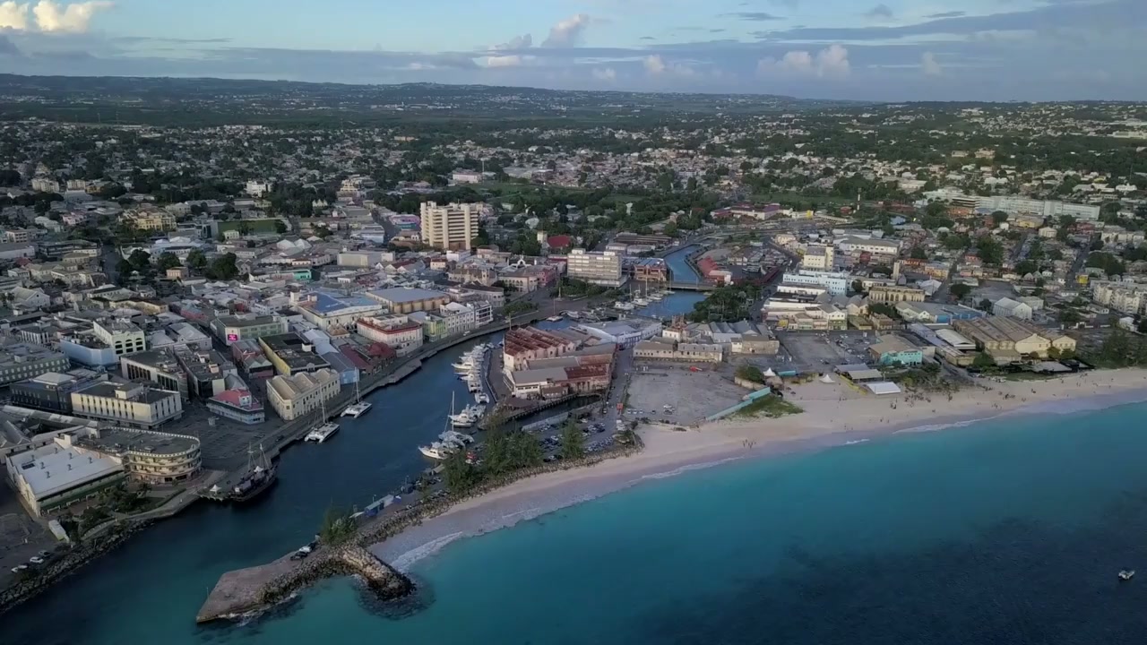 Bridgetown, Barbados: Drone views of the Caribbean's charms