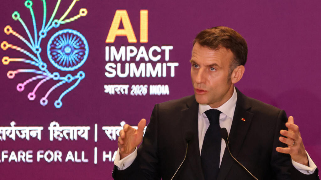 Europe will be a 'safe space' for AI innovation, Macron tells India summit