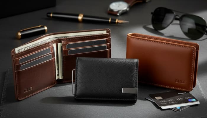 Premium men’s wallets that combine style & sophistication