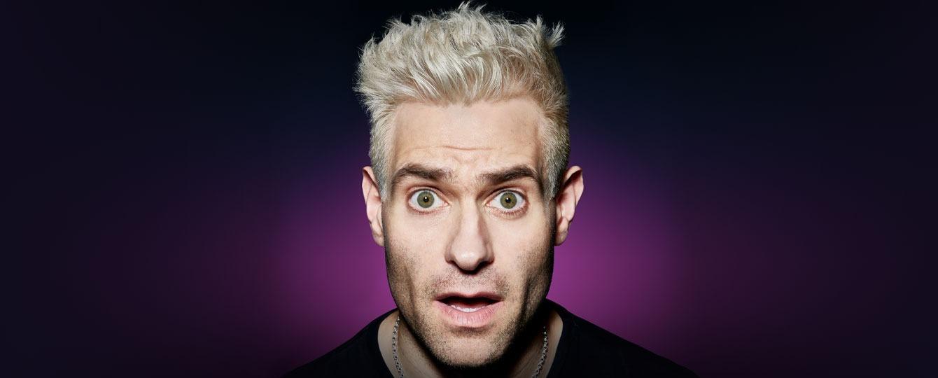 Simon Brodkin leads comedy club show in Eastbourne