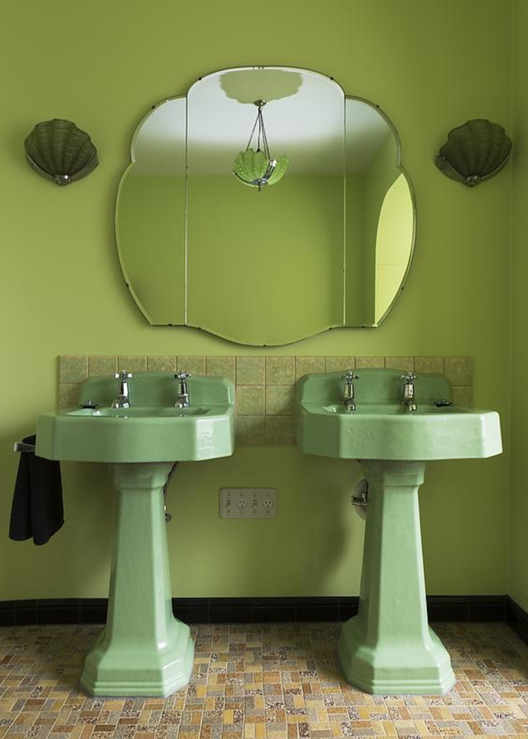 3 brilliantly bold bathroom sink color ideas