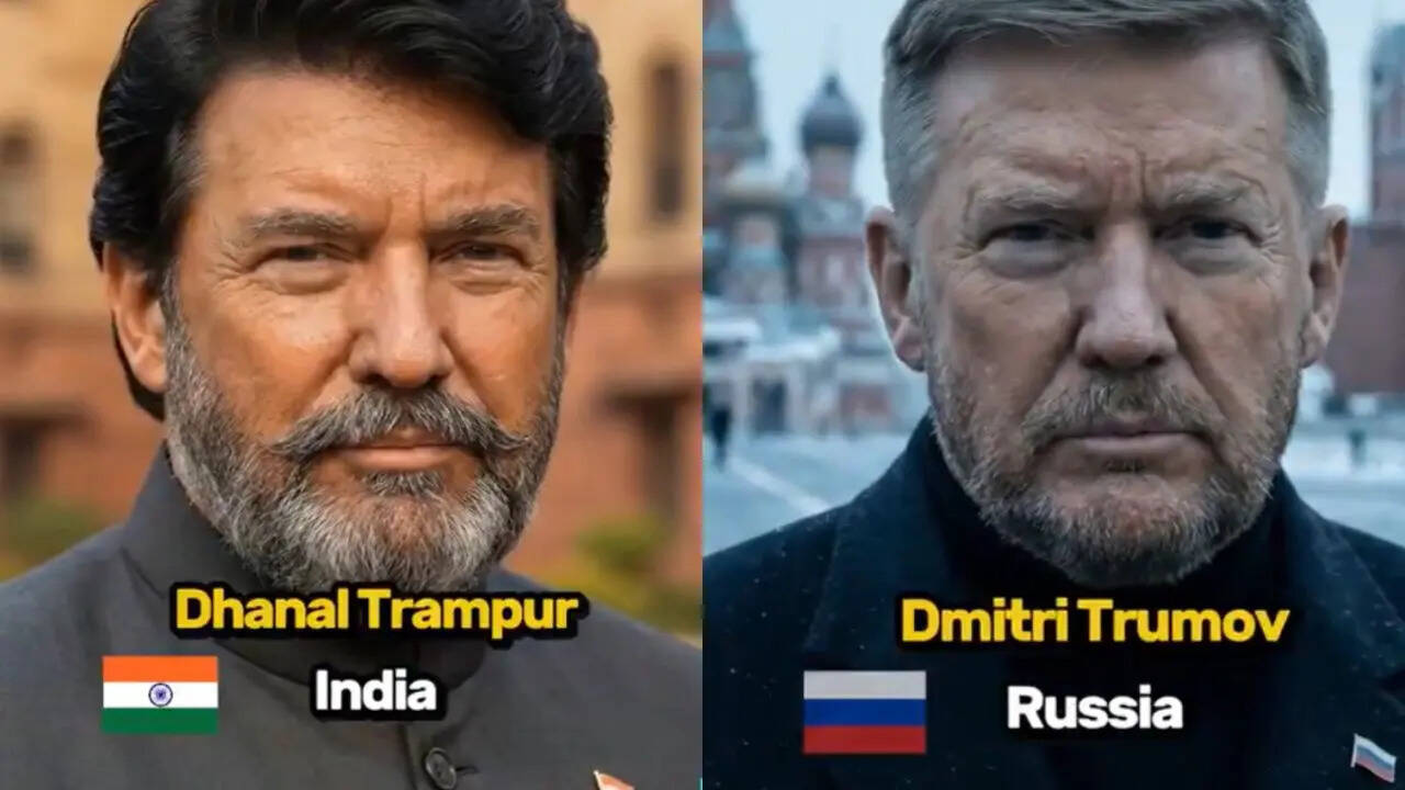Donald Trump's Indian avatar is must-watch; viral AI video shows US ...