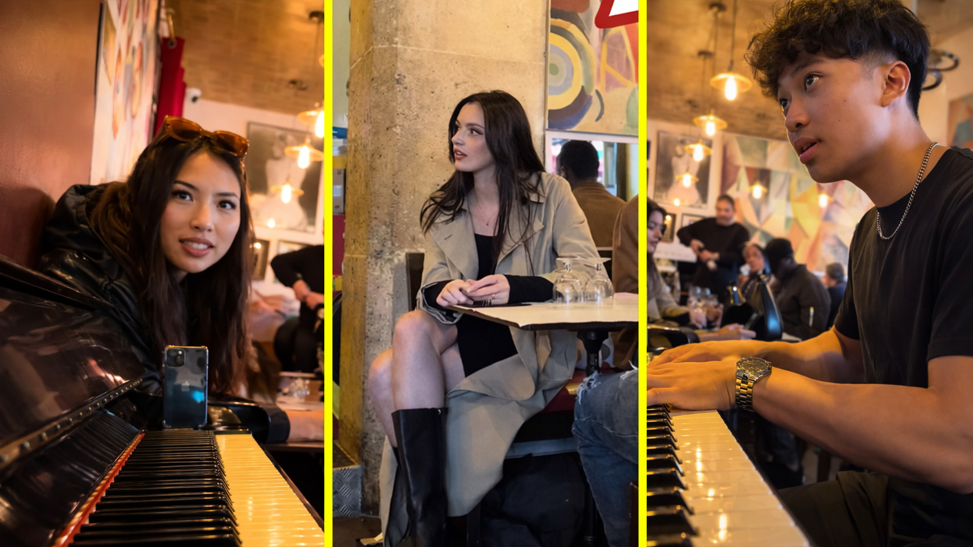 I was playing Titanic in a restaurant when a singer joined in