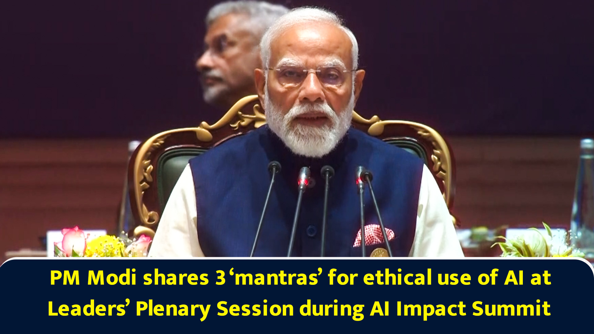 PM Modi shares 3 'mantras' for ethical use of AI at Leaders' Plenary ...