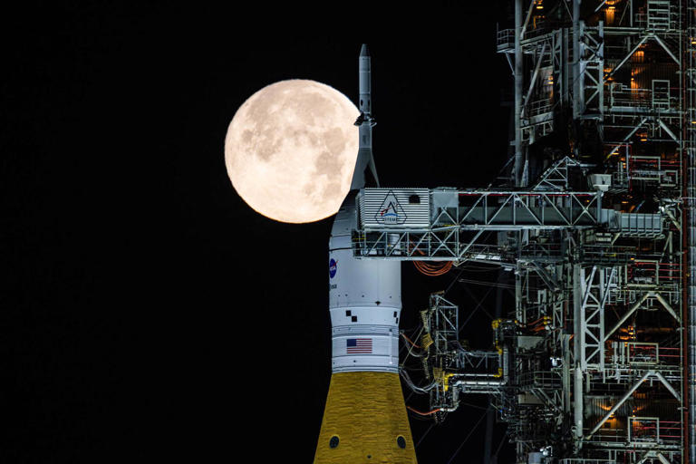 NASA rehearses moon launch again after repairing its rocket