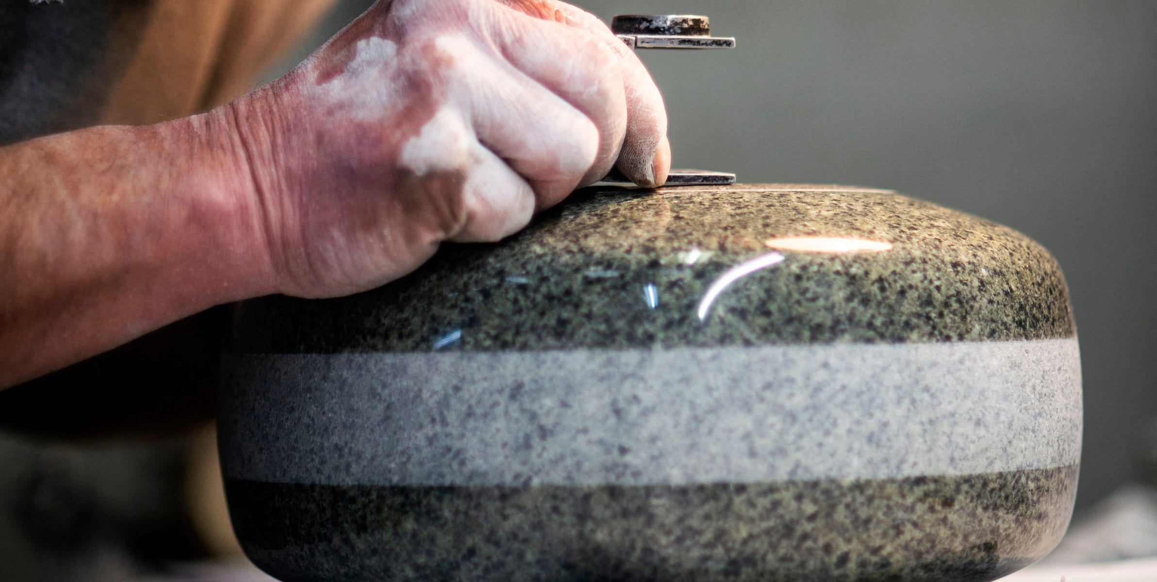Every single curling stone used at the Winter Olympics was made this ...
