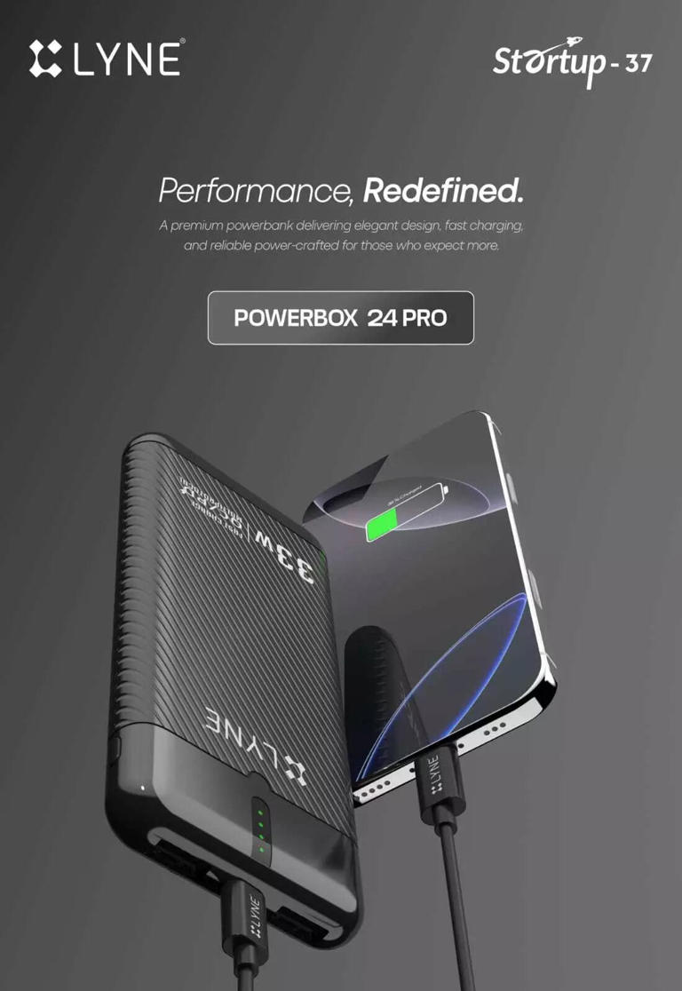 Lyne Originals launches new startup power bank series in India, price ...