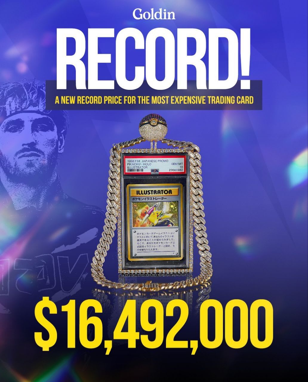 $16.5 million for a Pokémon card? Is Logan Paul's Pikachu Illustrator ...