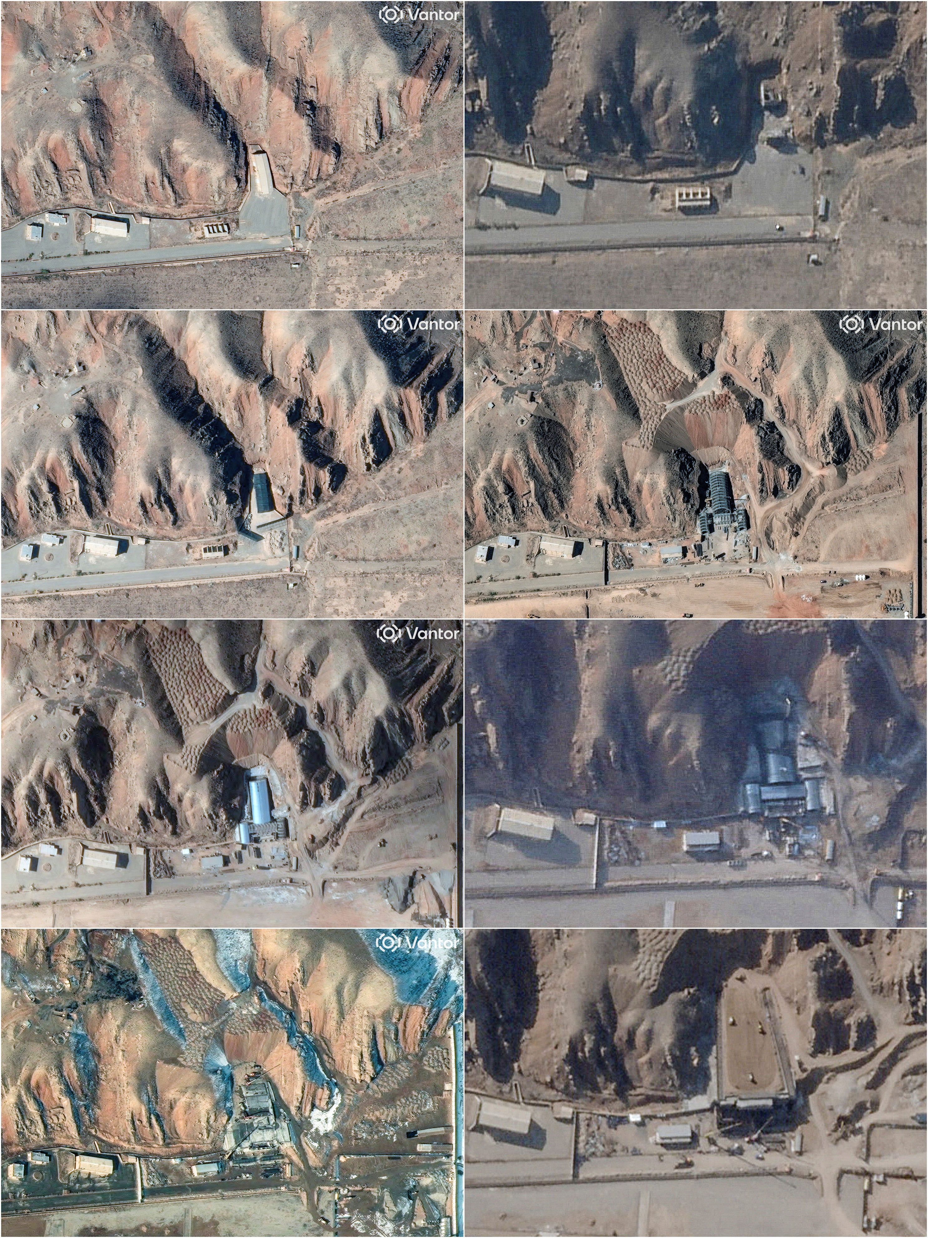 Iran builds concrete shield at military site amid acute US tensions