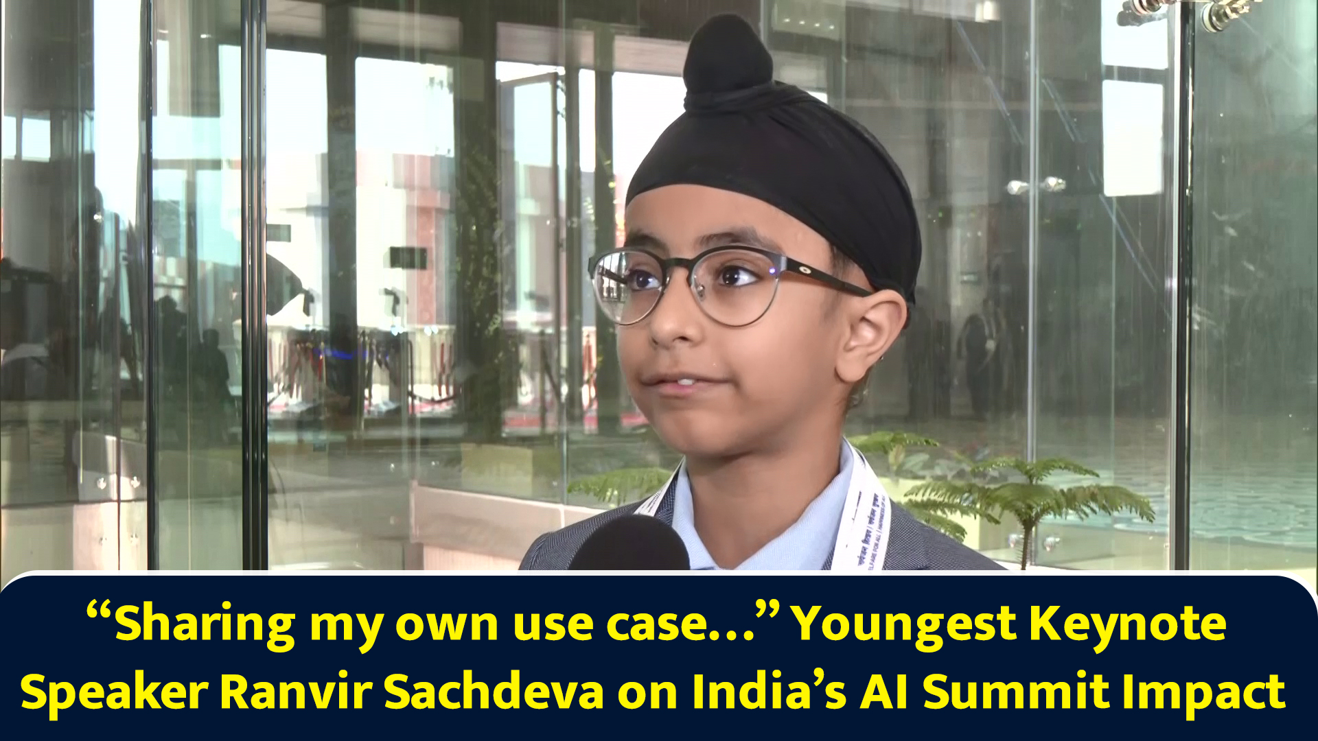 Sharing my own use case... Youngest keynote speaker Ranvir Sachdeva on ...