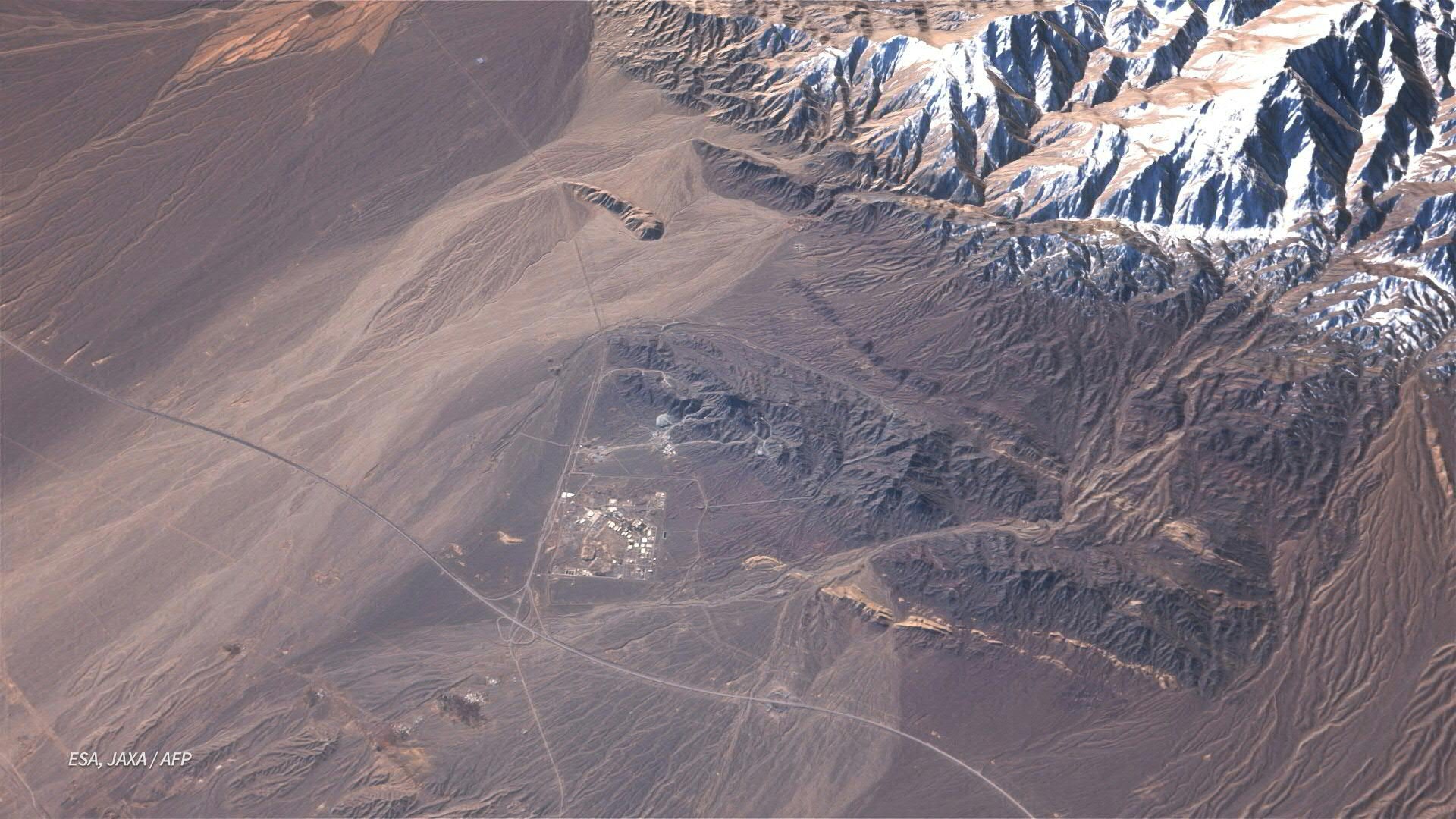 Animated map: Natanz, Iran