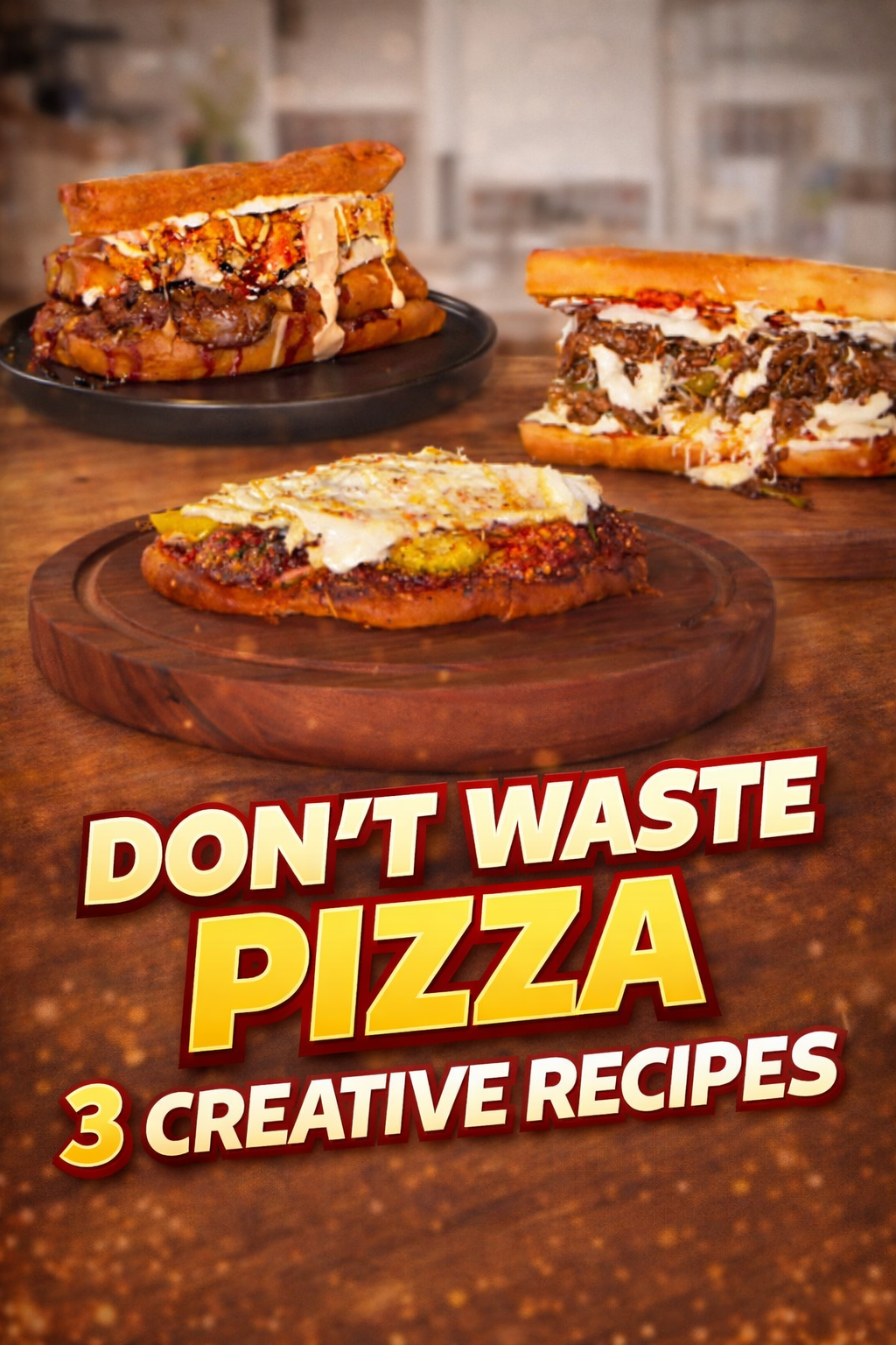 Don’t waste pizza! 3 easy creative pizza ideas