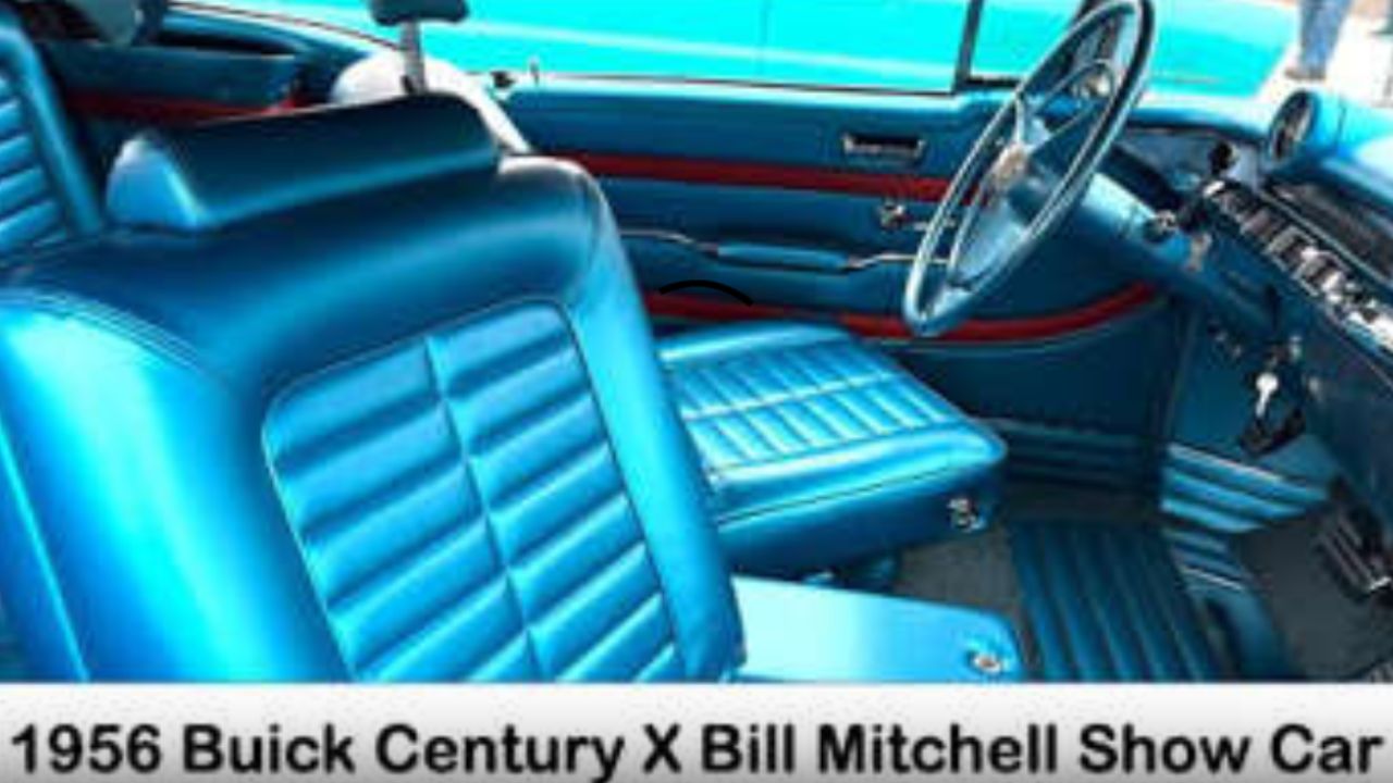 Inside the 1956 Buick Century X concept car designed by Bill Mitchell