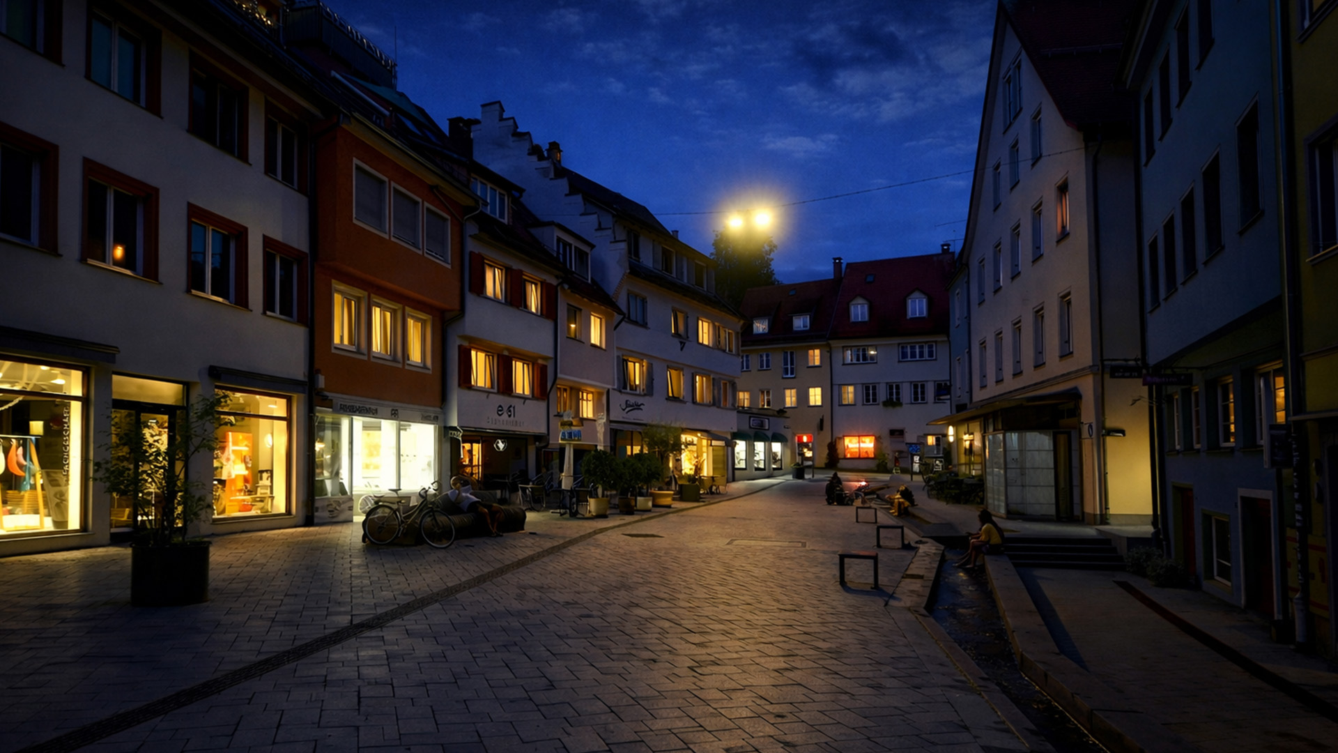 Ravensburg Germany medieval towers and cobblestone streets (4K)