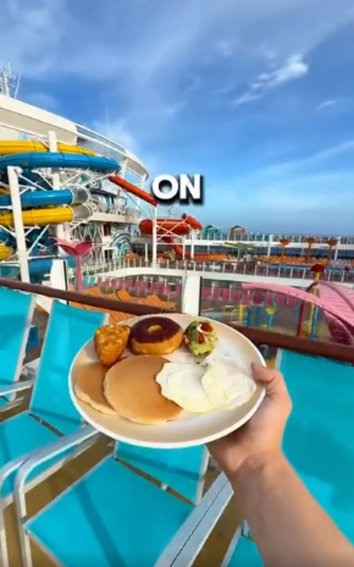 Everything I ate in 24 hours on one of the biggest cruise ships