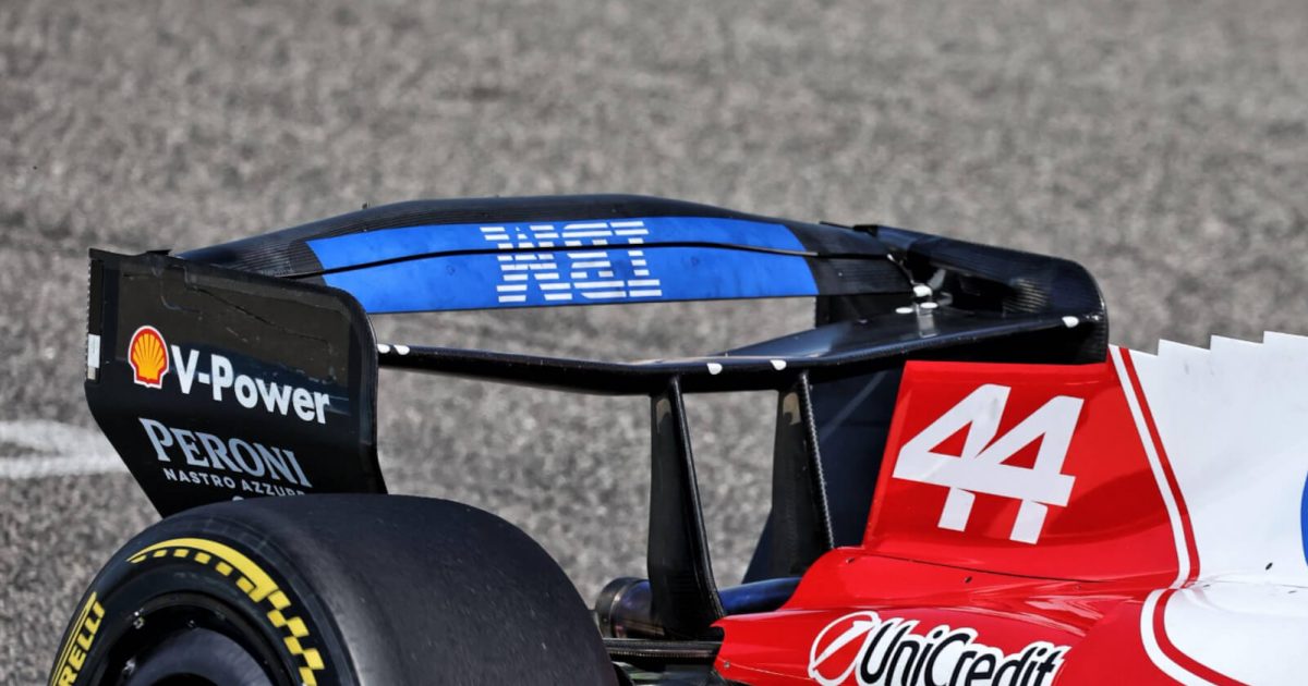 F1 testing: Ferrari unveils radical rotating active rear wing