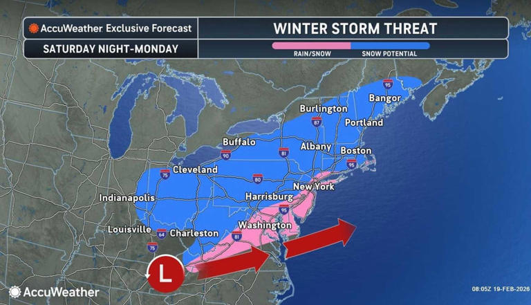 Snowfall map: Here's what to expect from widespread storm targeting ...