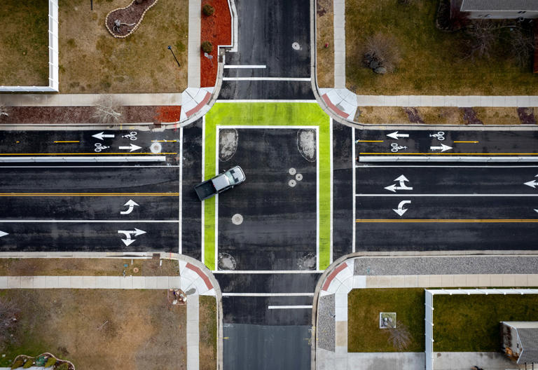 A Utah city wanted to slow traffic on a busy street. Its residents ...