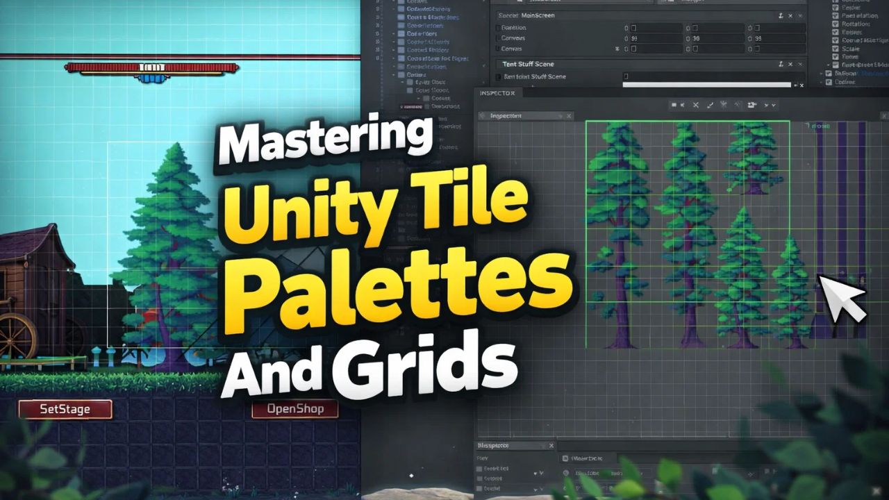 Mastering Unity tile palettes and grids