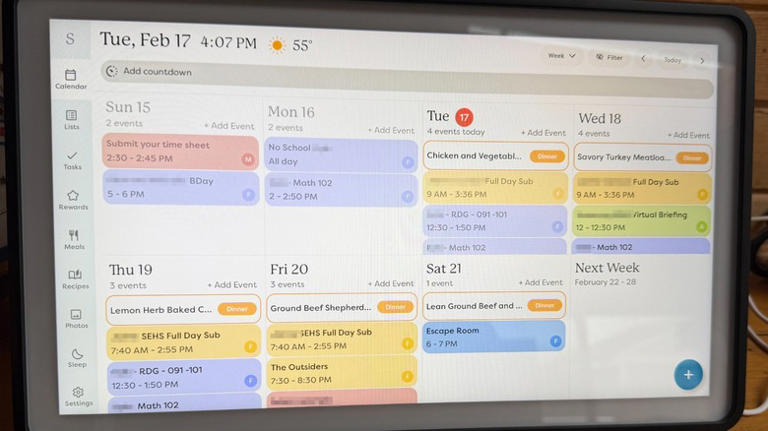 Skylight Calendar 2 review: How to sync your life on a digital display