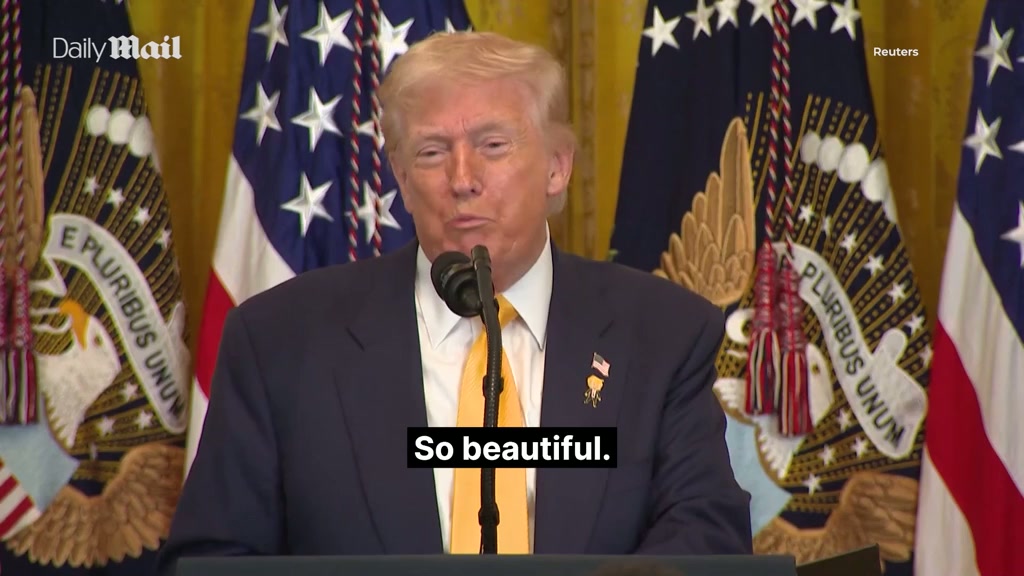 'You're so beautiful': Trump gushes over supporter Nicki Minaj