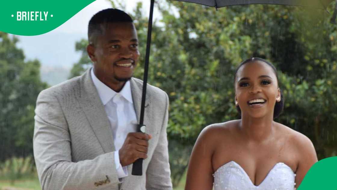 Look at Mpho Popps' beautiful photos of his wedding with Latoyah Mei ...