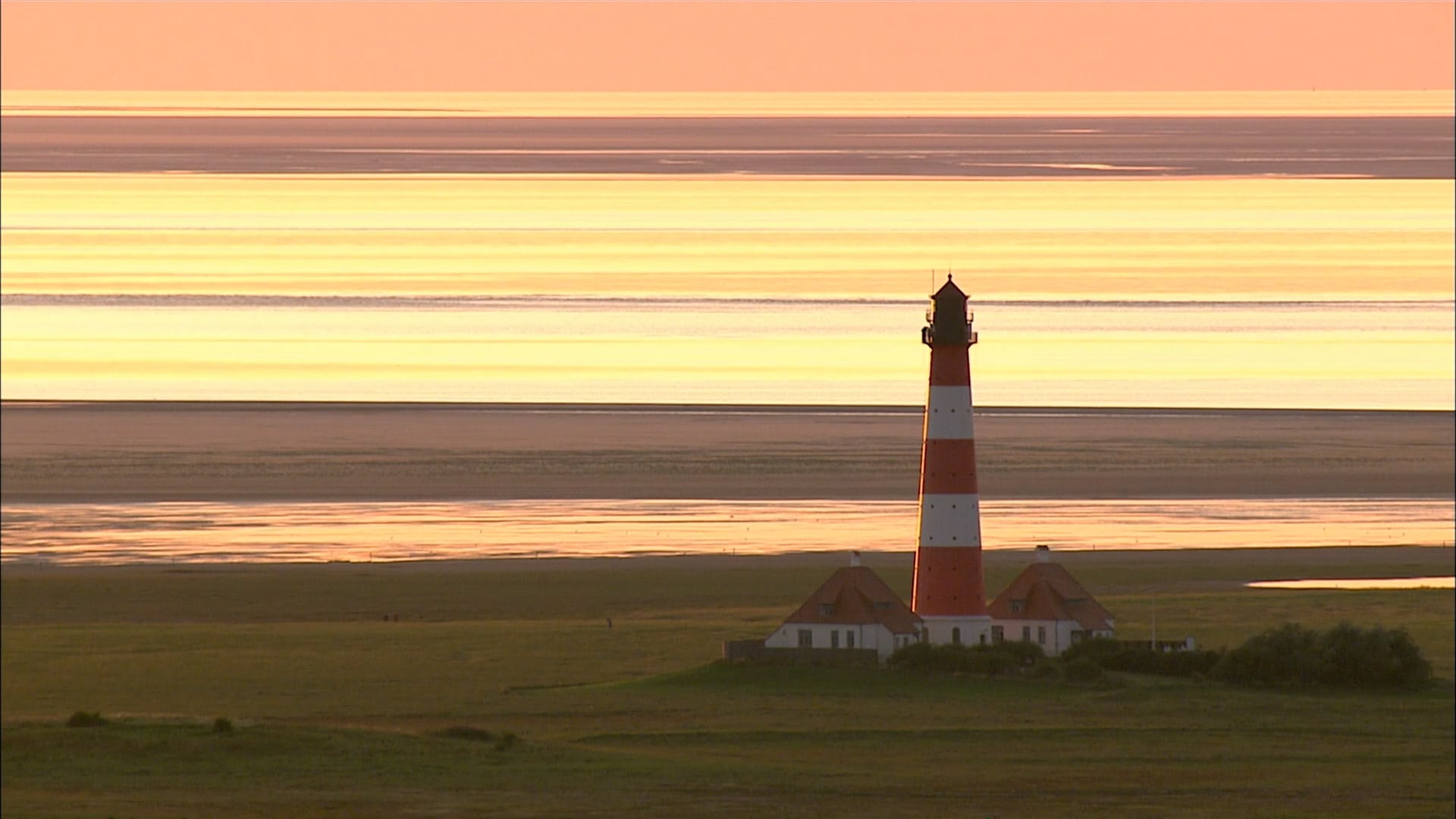 The majestic Westerheversand lighthouse: A drone's eye view - Worldwide