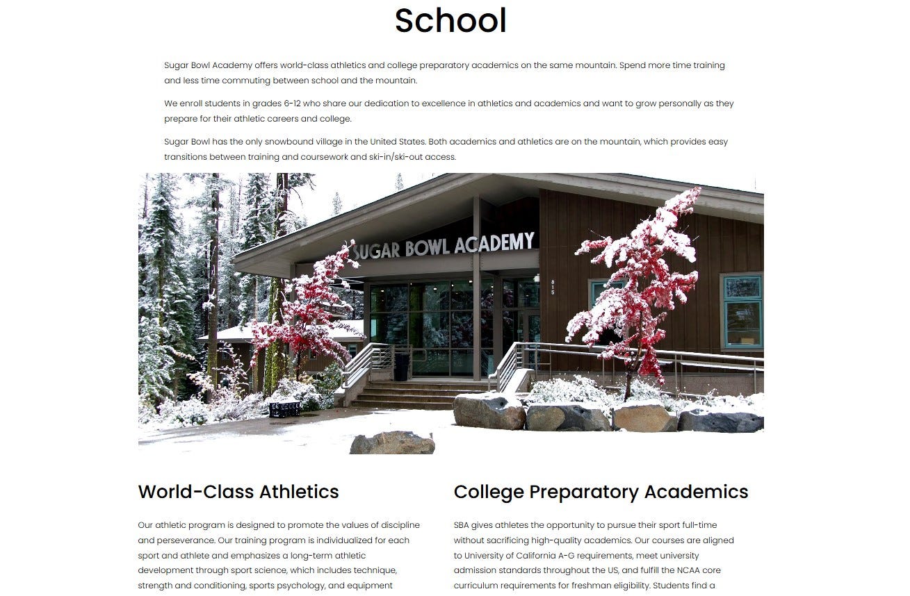 What we know about the elite school tied to avalanche victims