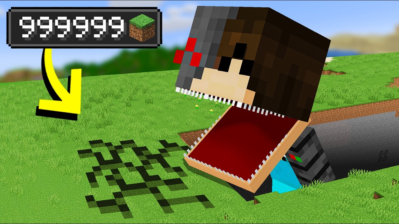 Minecraft, but you eat the world