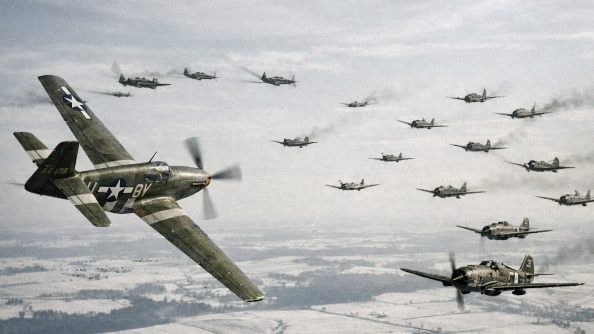 The Mustang pilot who faced 30 fighters in World War II