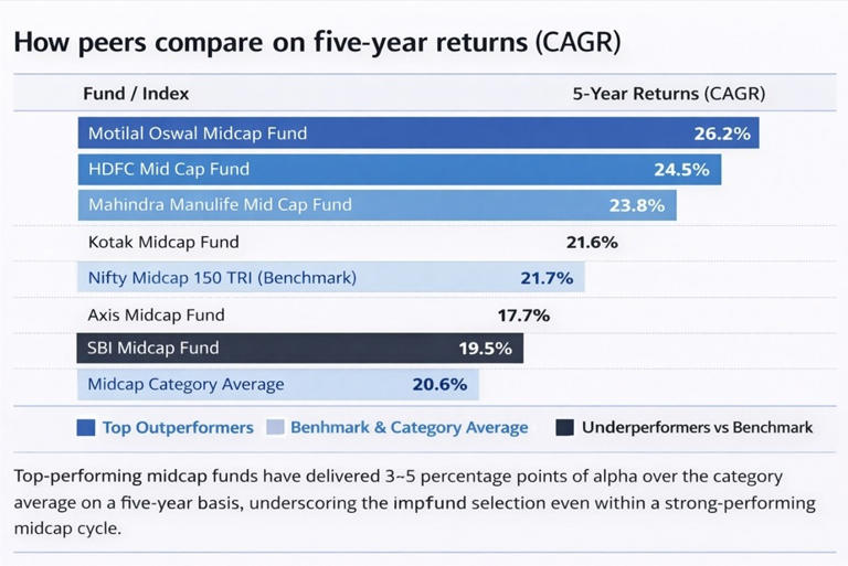 Midcap MF AUM jumps 2.5x in 3 years; Mahindra Manulife fund beats ...