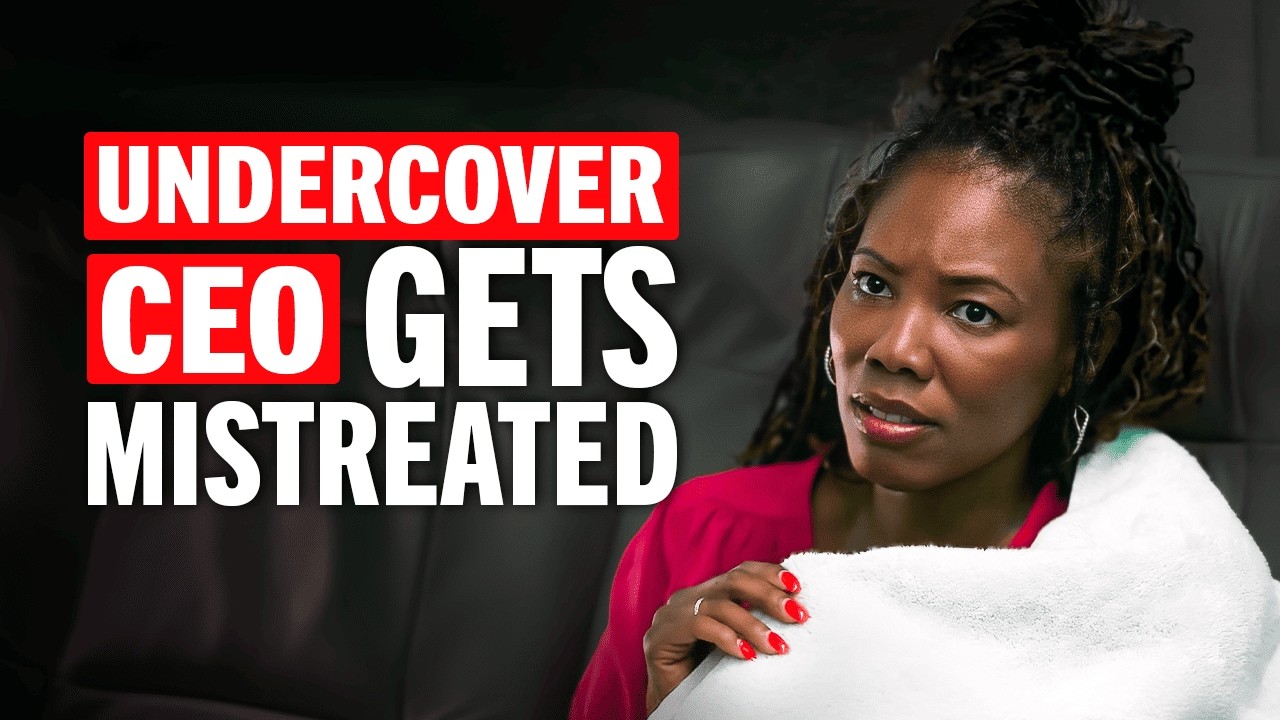 Undercover CEO shocked by the way a flight attendant is treated