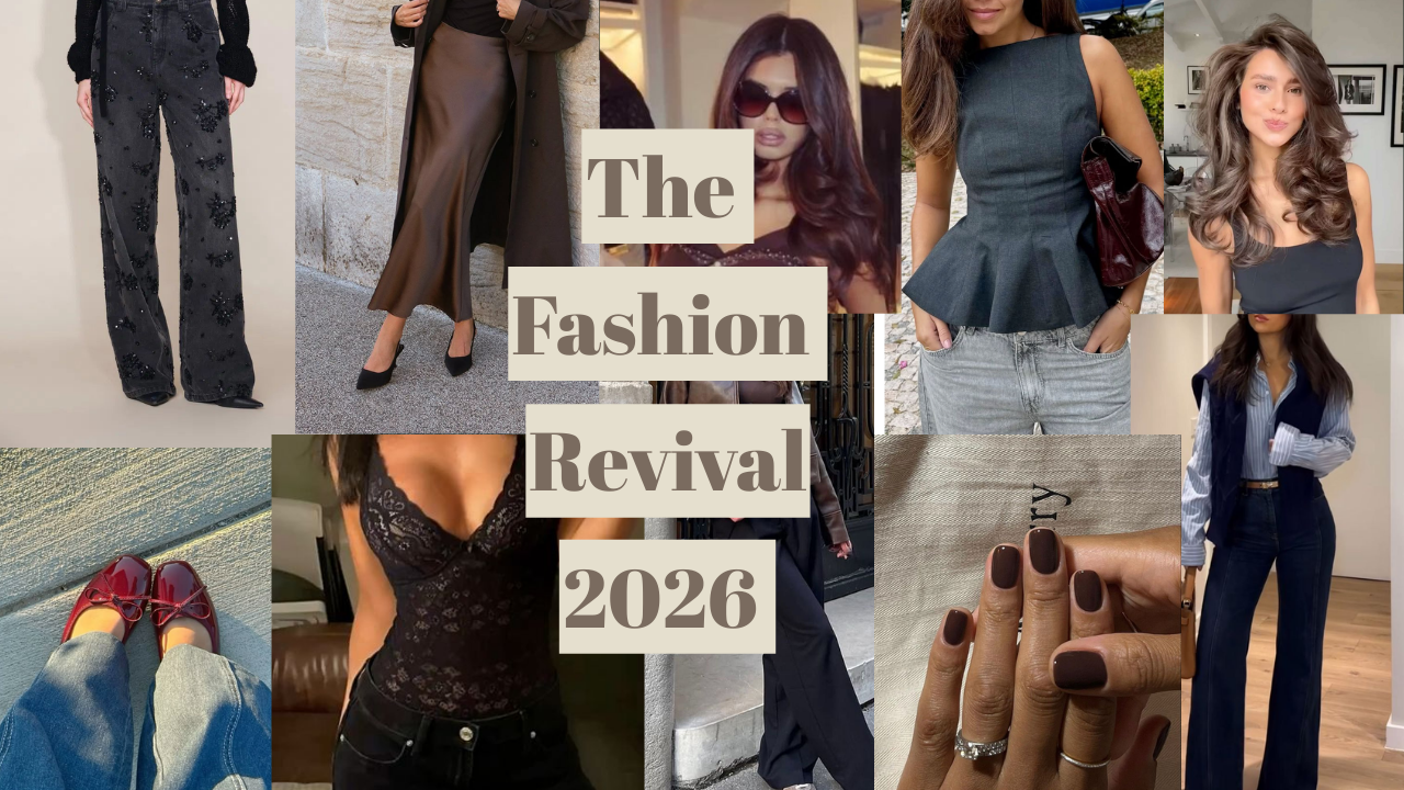 The 2026 fashion revival: From "outdated" to it-girl