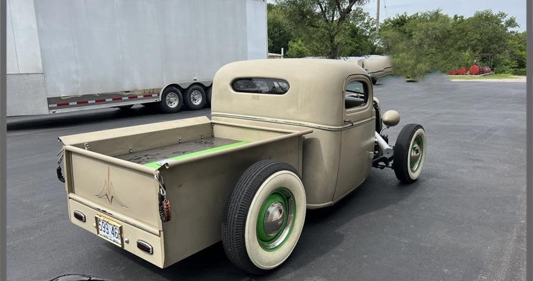 Custom 1940 Chevrolet rat rod blends vintage style with V8 performance