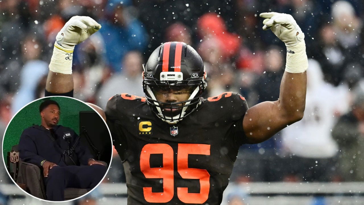 Myles Garrett now has only one goal after winning his second Defensive ...