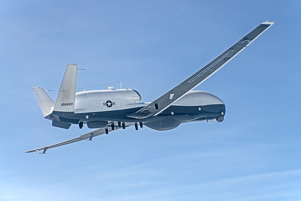 US spy drones begin gathering intelligence high over the Persian Gulf