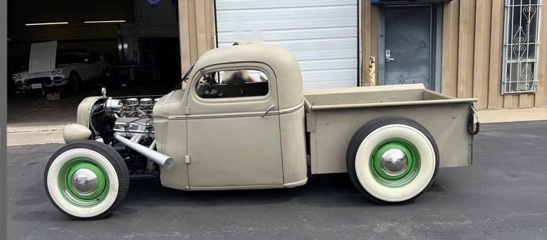 Custom 1940 Chevrolet rat rod blends vintage style with V8 performance