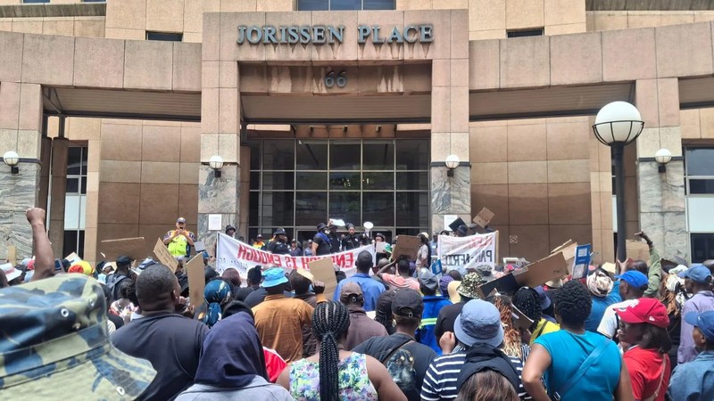 Informal traders in Johannesburg CBD protest against permit delays and ...