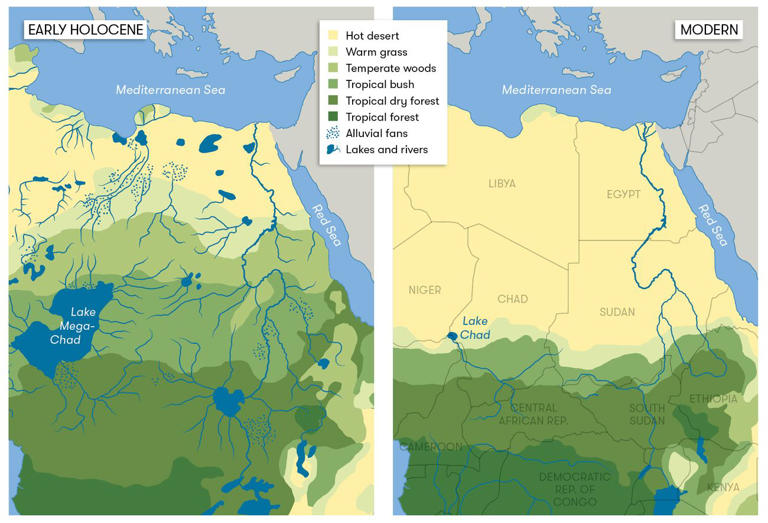 The Sahara Desert hasn’t always been a dry, desolate landscape. Some ...