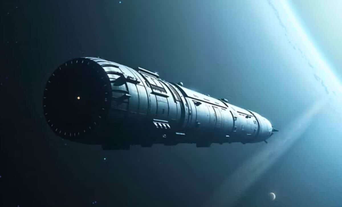 No way back: Meet Chrysalis, the 36 mile starship built to carry 1,000 ...