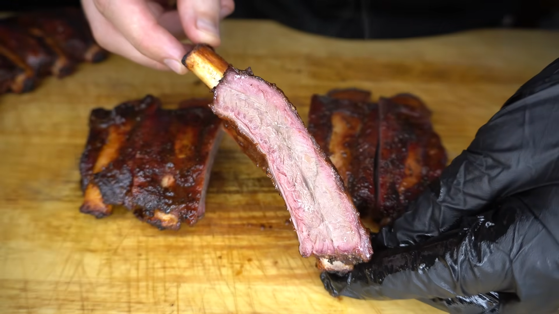 This is how I make Texas style smoked beef back ribs