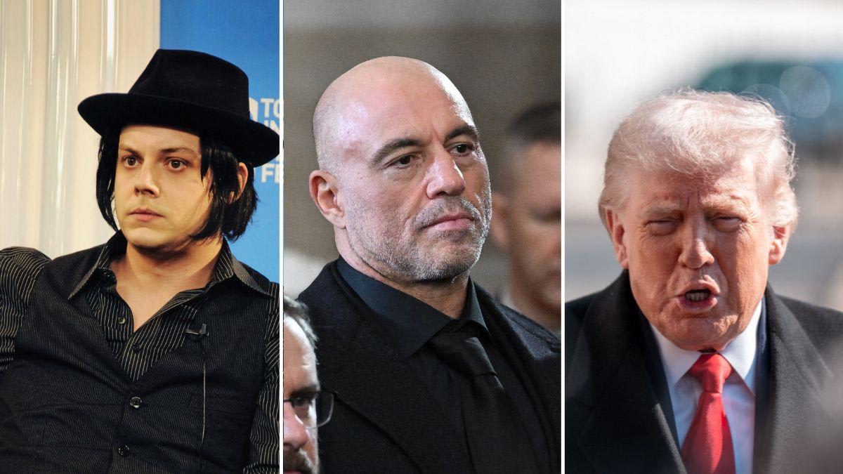 Rocker Jack White slams 'slow' Joe Rogan for changing tune on Donald ...