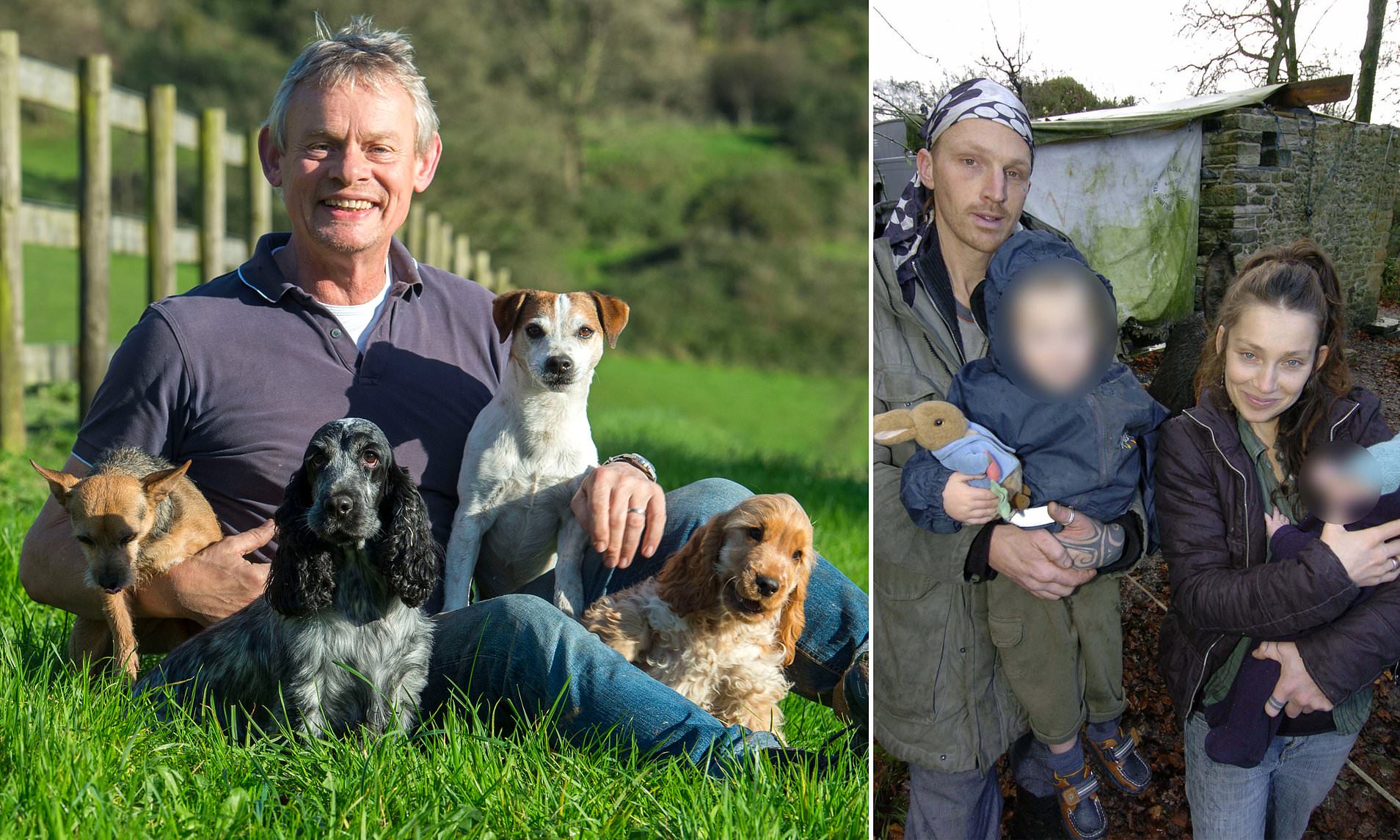 Martin Clunes suffers major blow in battle against New Age Traveller ...
