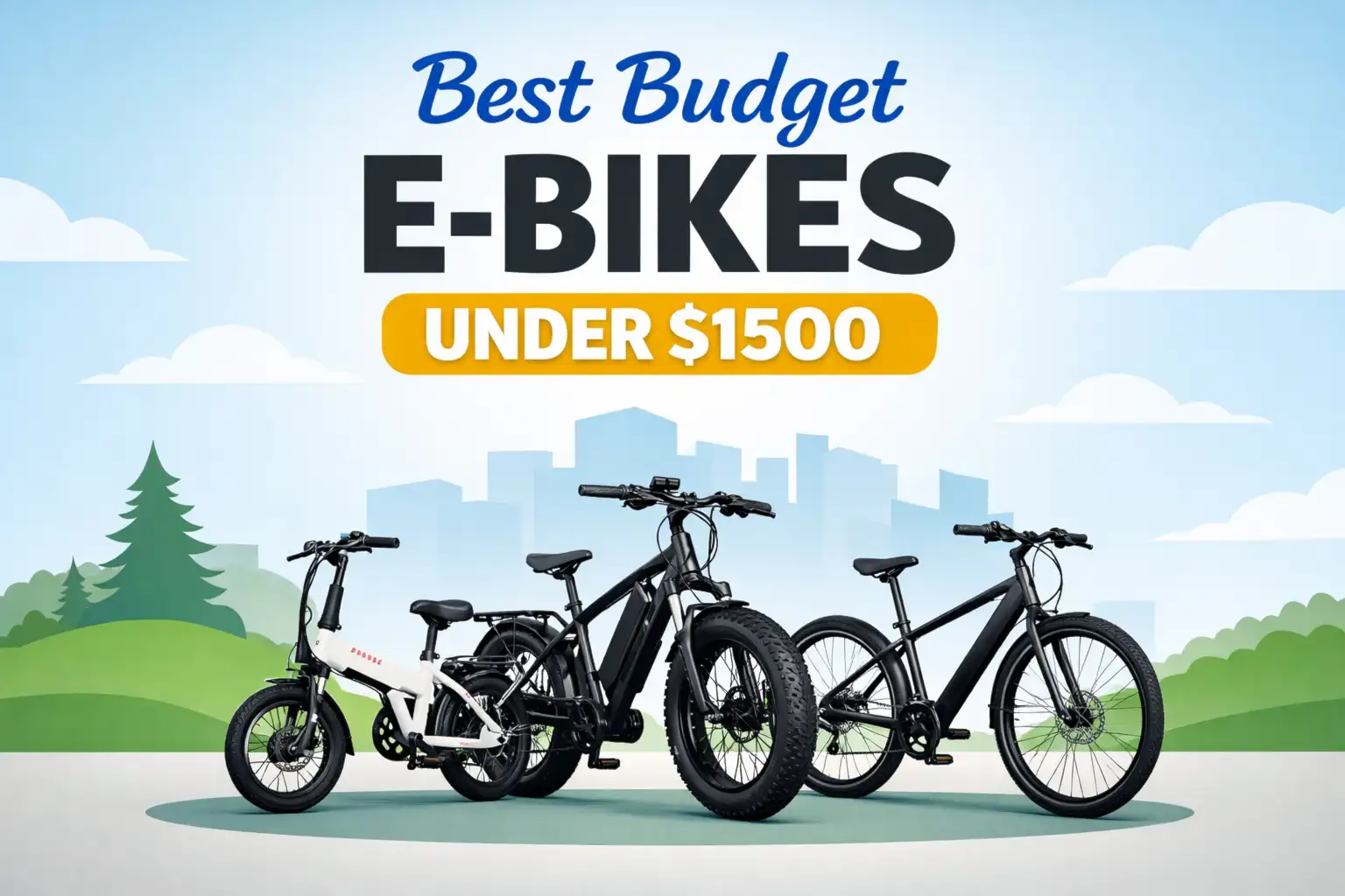 Best budget e-bikes under $1500 (top 2026 picks)