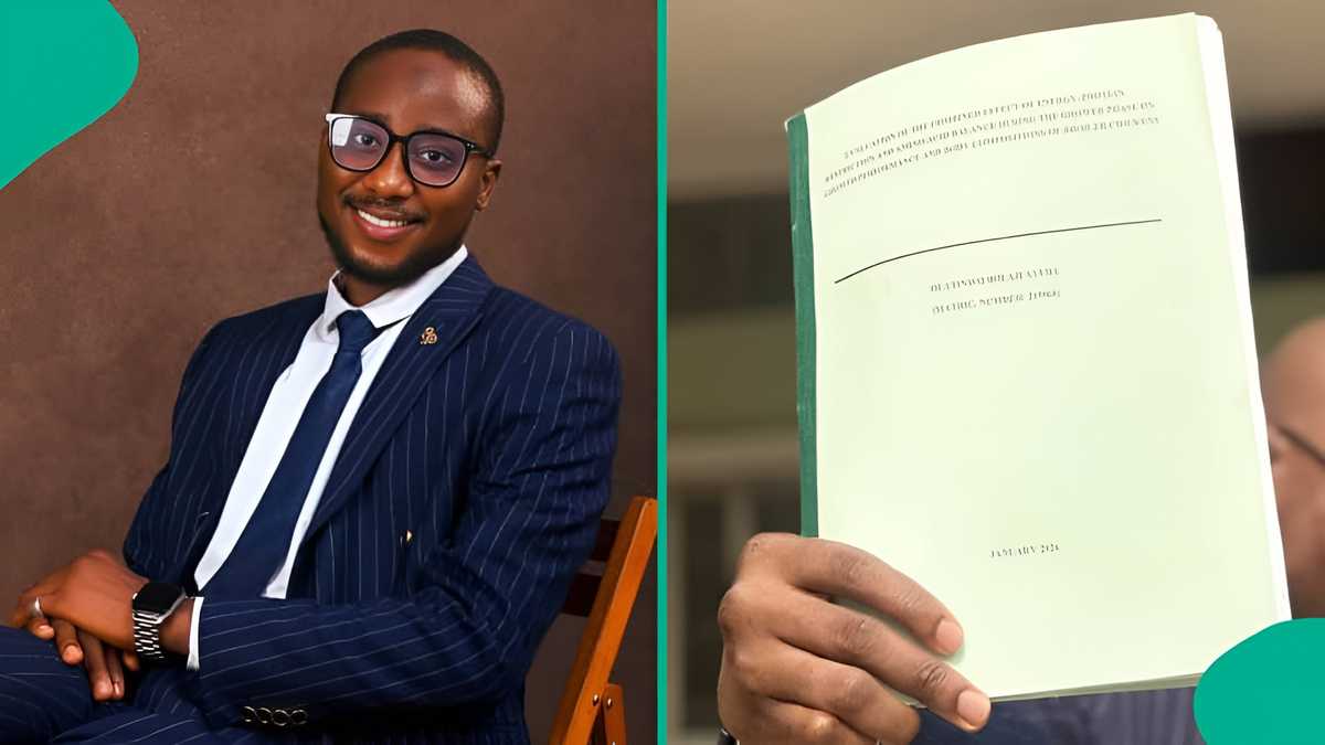 UI graduate who scored 36 in the post-UTME exam shares his final-year ...